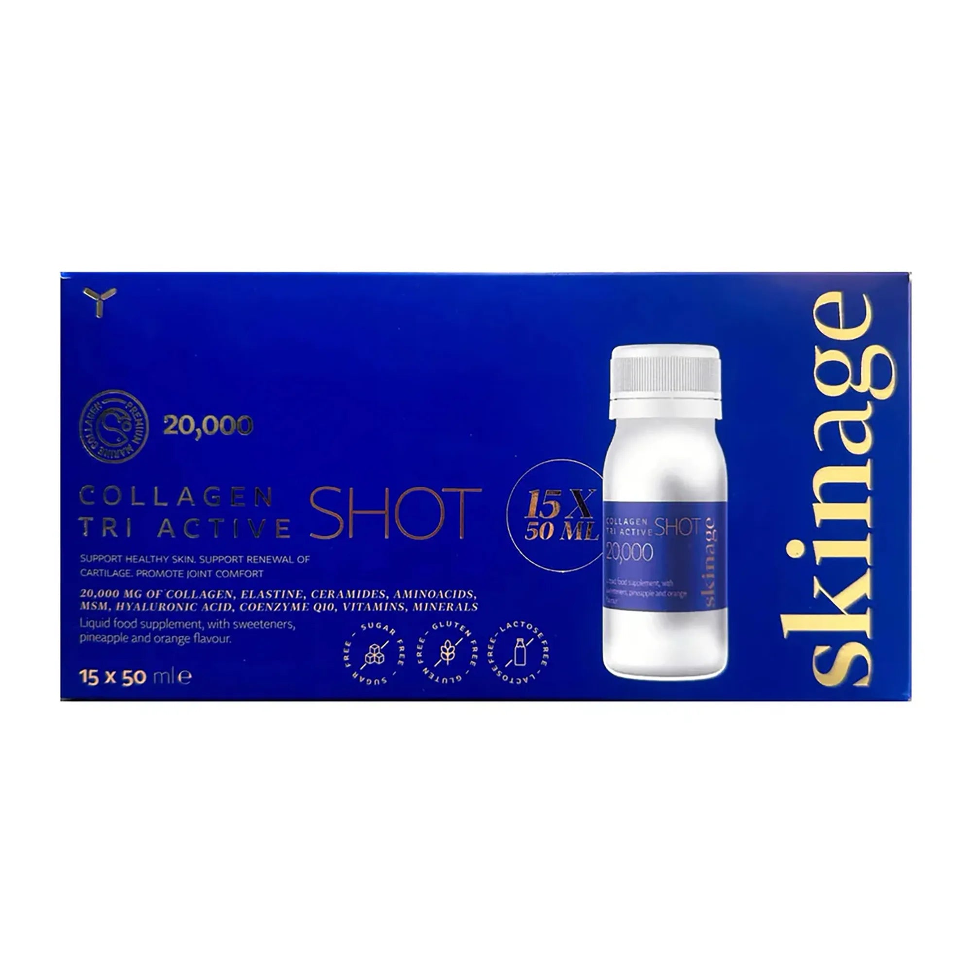 Skinage Collagen Tri Active 20,000Mg 15*50ml – Alsultan Pharmacy