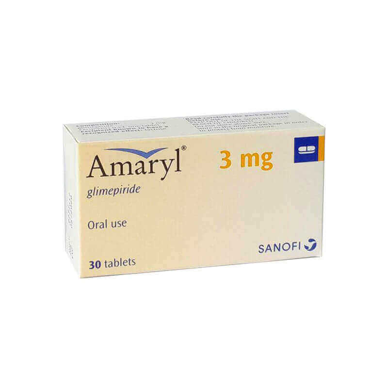 Amaryl 3mg 30 Tablets – Alsultan Pharmacy