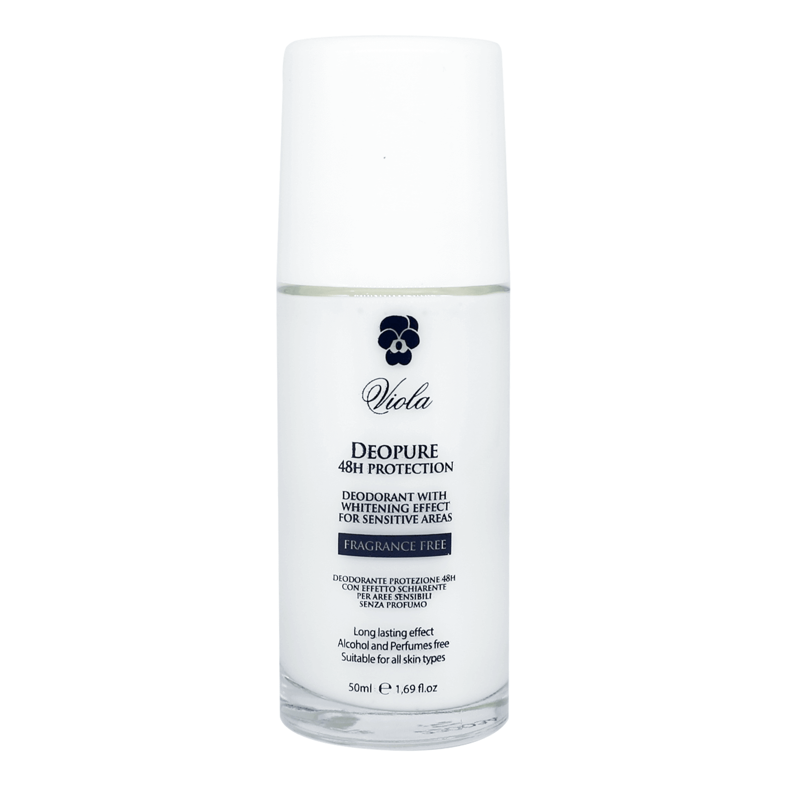 Viola Whitening Deodorant For Sensitive Areas Fragrance Free 50 ml ...