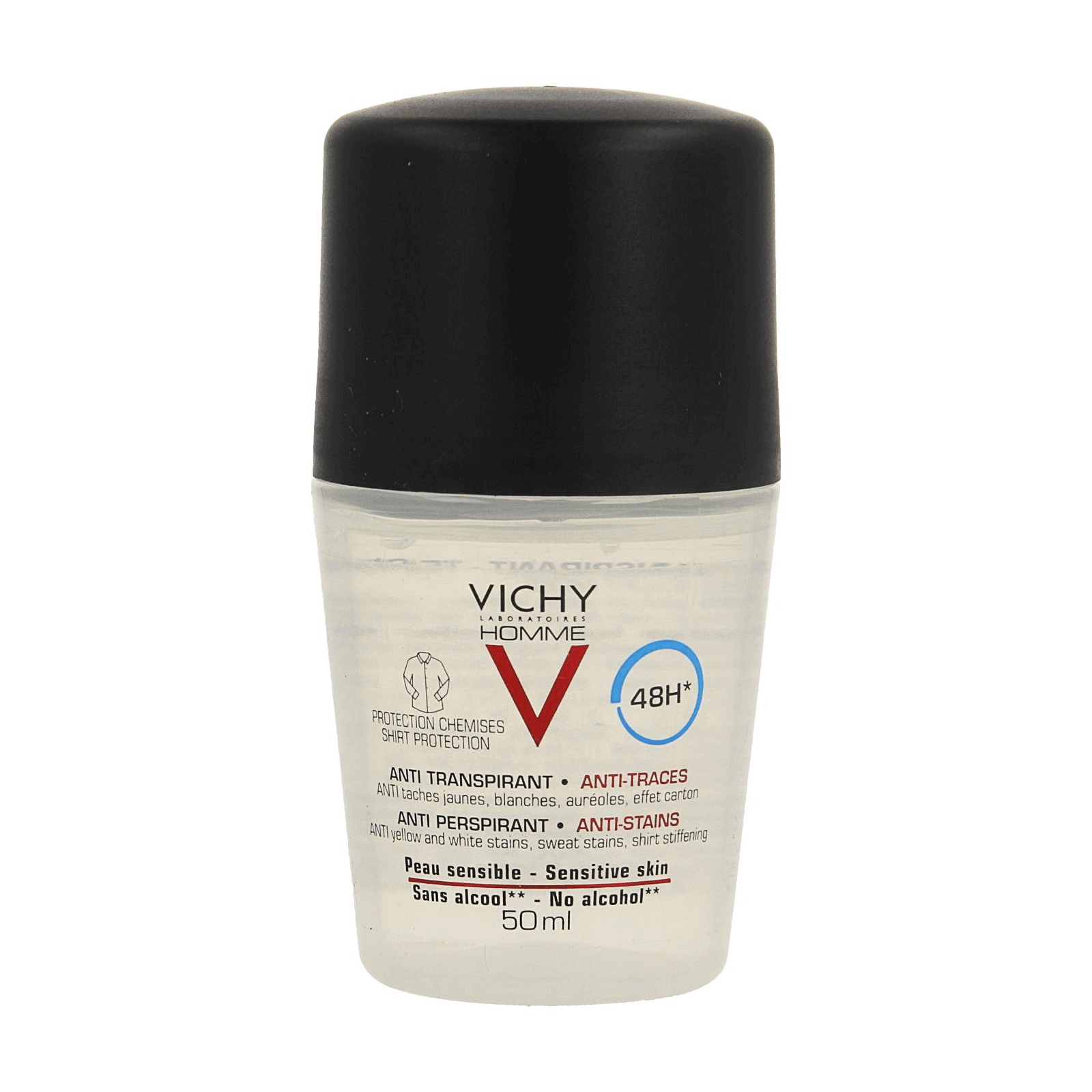 Vichy 48H Anti-Transpirant Anti-Stains Deo Roll 50 mL to get rid of ...