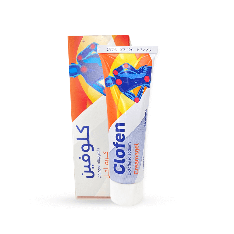 Clofen Creamagel 1% 50Gm – Alsultan Pharmacy