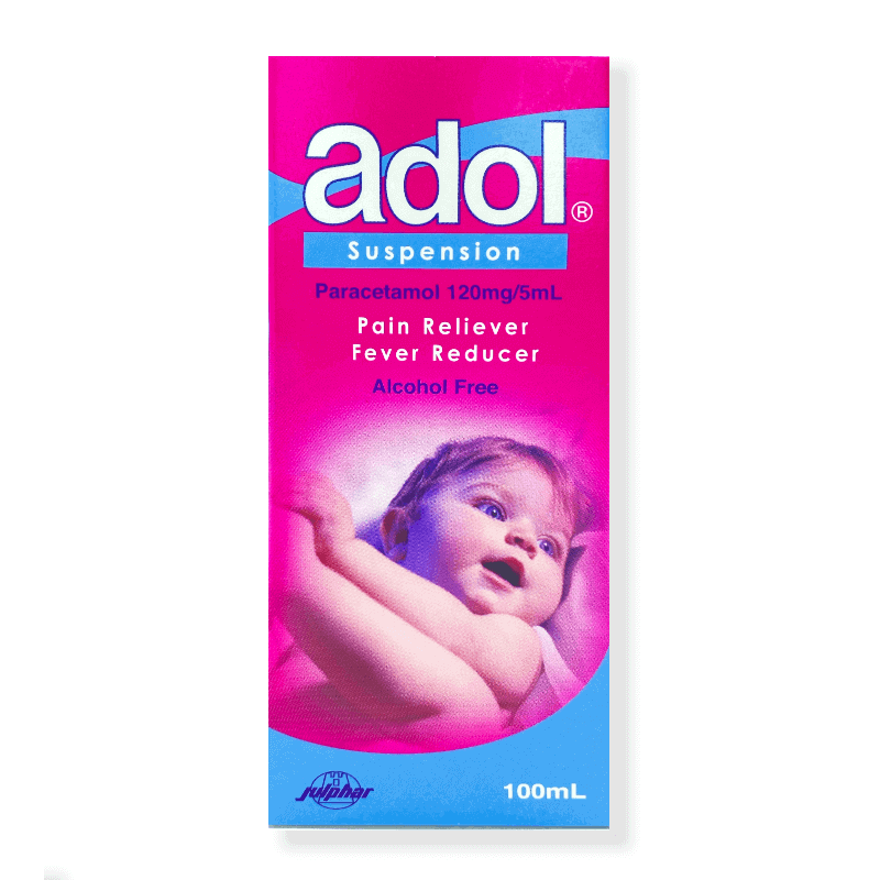 Adol Suspension 120Mg 100ml – Alsultan Pharmacy