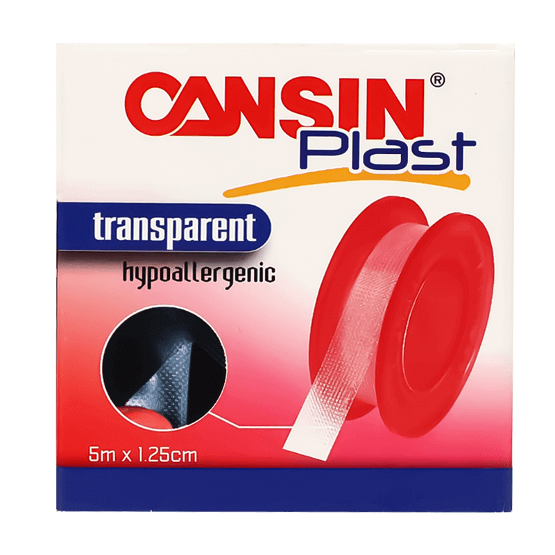 Cansin Plast Transparent Plaster 5m X 1.25cm – Alsultan Pharmacy