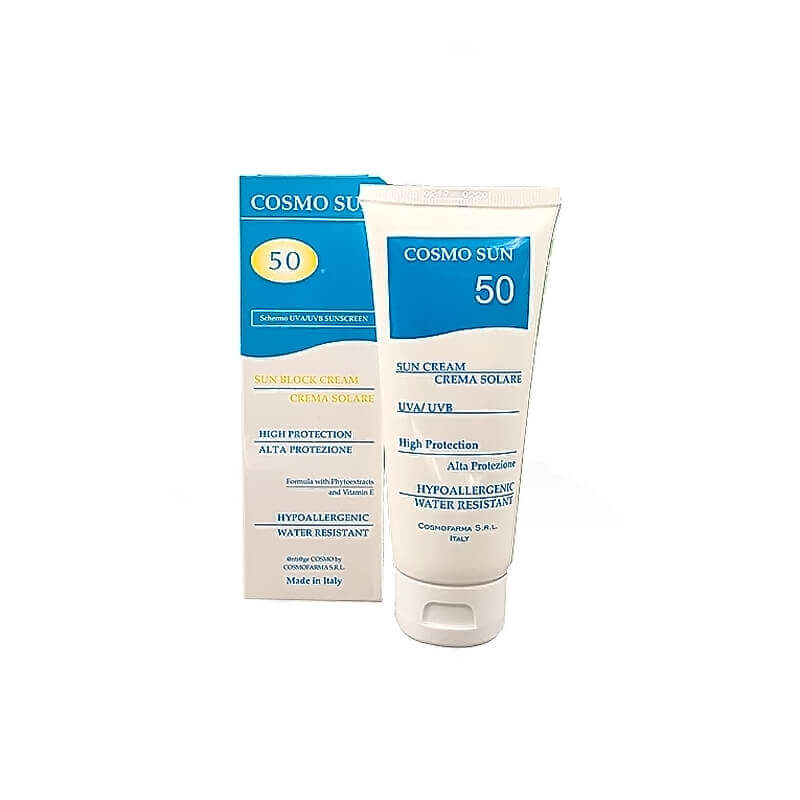 Cosmo Sun 50 Sun Block Cream 100ml – Alsultan Pharmacy