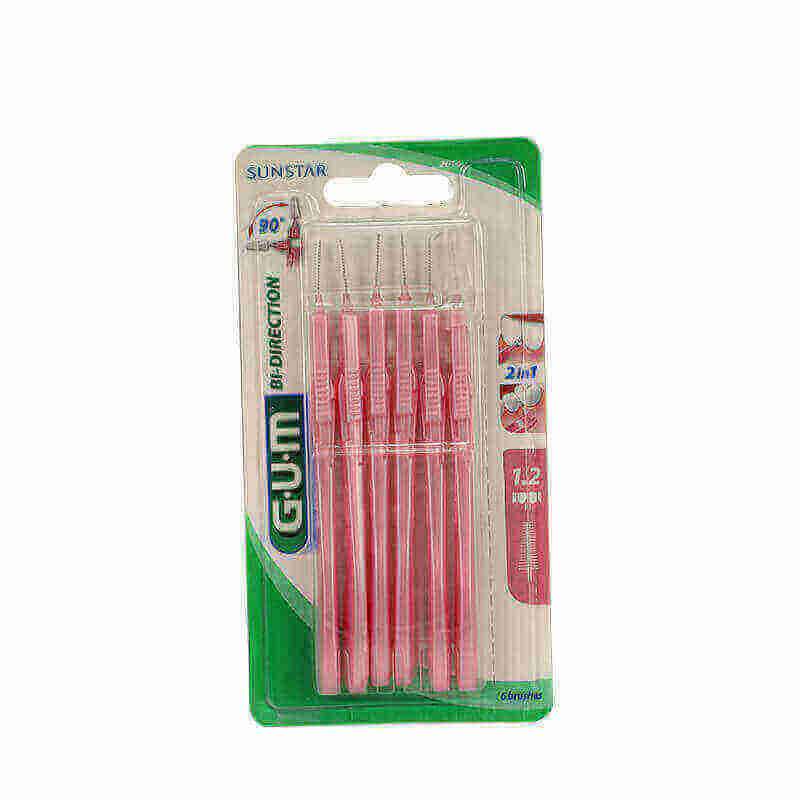 Butler Gum Bi-Direction Interdental Brush 1.2 mm 6 Pcs – Alsultan Pharmacy