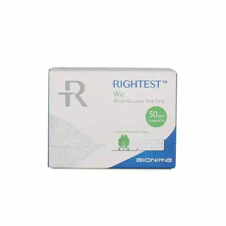 Bionime Rightest Blood Glucose Test Strip 50 Pcs – Alsultan Pharmacy