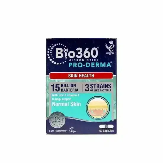 Bio 360 Pro Derma Skin Health 15 Billion Bacteria 60 Caps – Alsultan ...