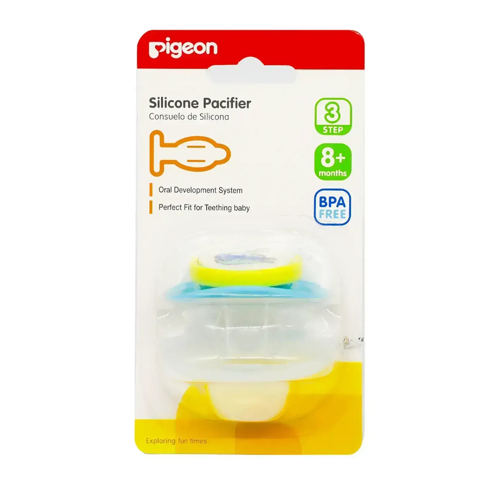 Pigeon Silicone Pacifier +8 Months 13690 N890 – Alsultan Pharmacy