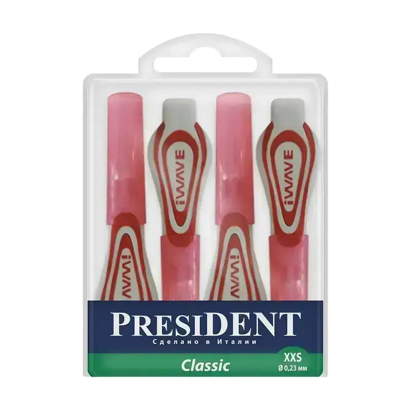 President Classic Interdental Brush XXS 0.23 mm 4 Pcs – Alsultan Pharmacy