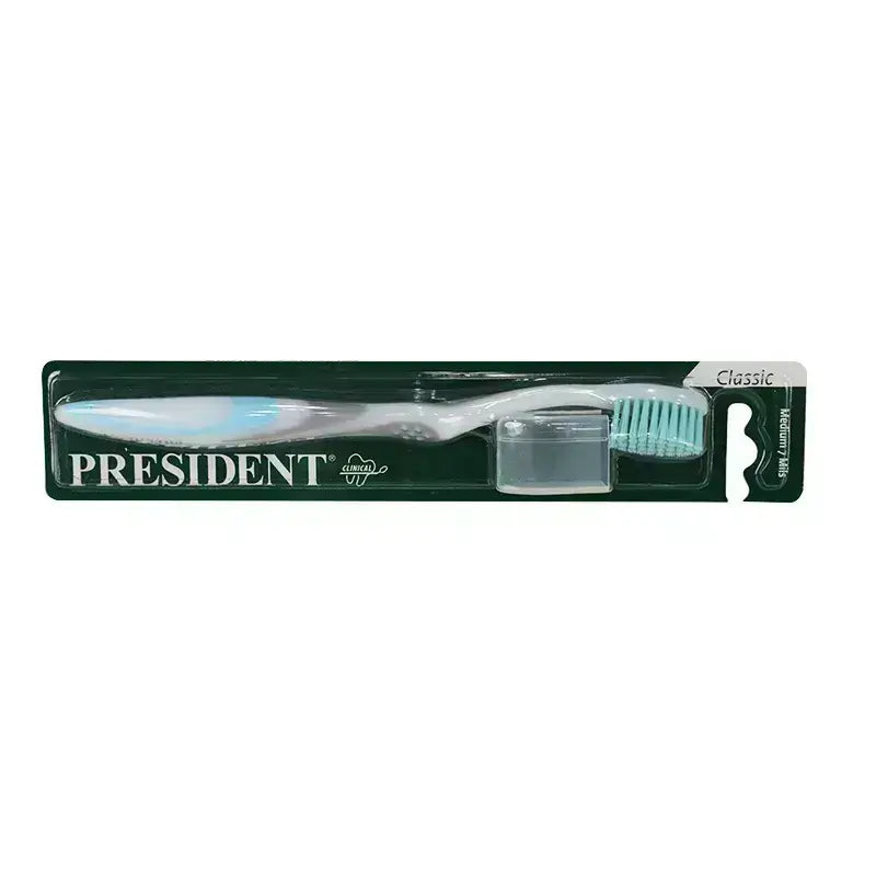 President Classic Daily Use Toothbrush Medium 1 Pc – Alsultan Pharmacy