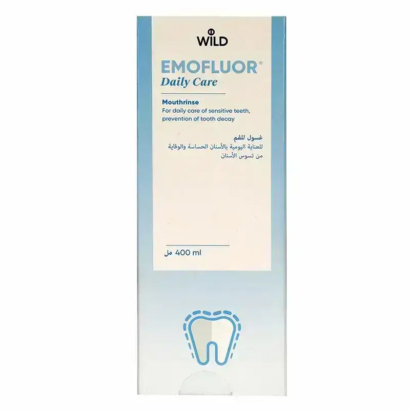 Emofluor Daily Care Mouthrinse 400 ml – Alsultan Pharmacy