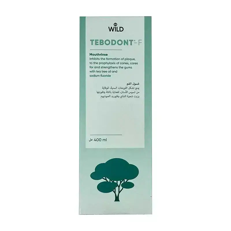 Tebodont F Mouthrinse 400 ml – Alsultan Pharmacy