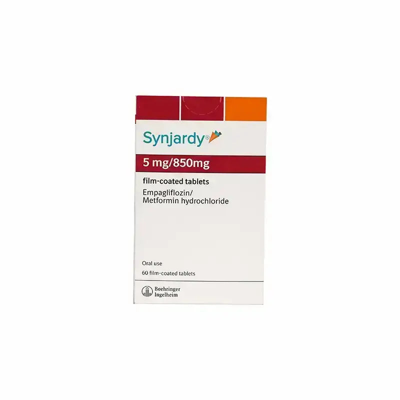Synjardy 5/850 mg F/C Tabs 60'S For Diabetes – Alsultan Pharmacy