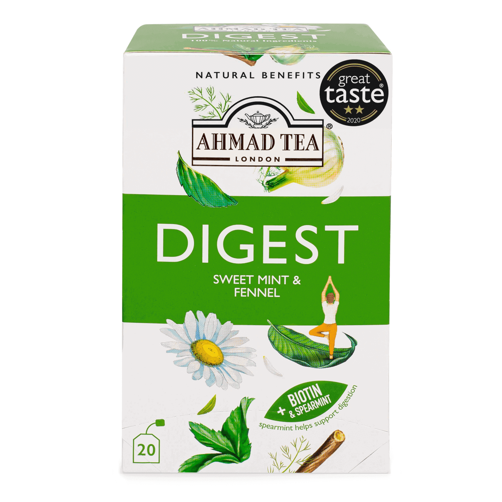 Ahmed Tea Digest Tea Bags 20'S – Alsultan Pharmacy