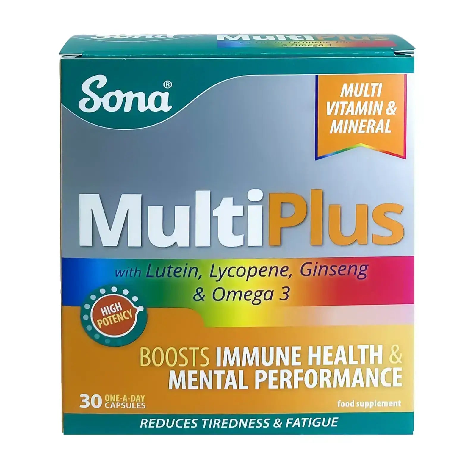 Sona Multiplus Vitamins 30 Caps – Alsultan Pharmacy