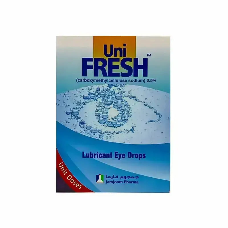 Uni Fresh Lubricant Eye Drops 30 Unit Doses x 0.4 ml – Alsultan Pharmacy