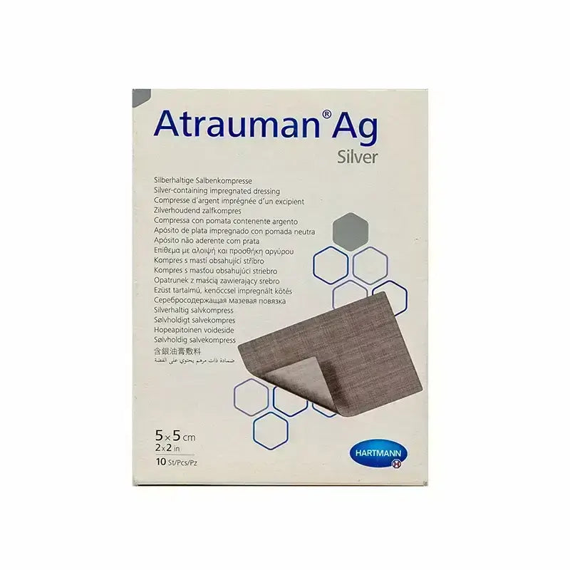 Hartmann Atrauman Ag Drerssing 5x5 cm 1 Pc – Alsultan Pharmacy