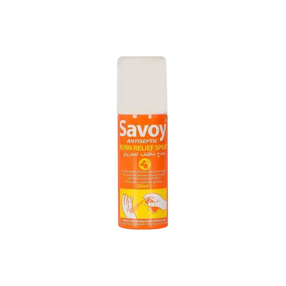 Savoy Burn Relife Spray 50 ml – Alsultan Pharmacy