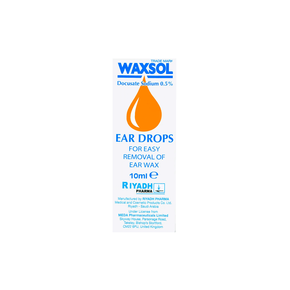 Waxsol Ear Drops 10 ml To Remove Earwax – Alsultan Pharmacy