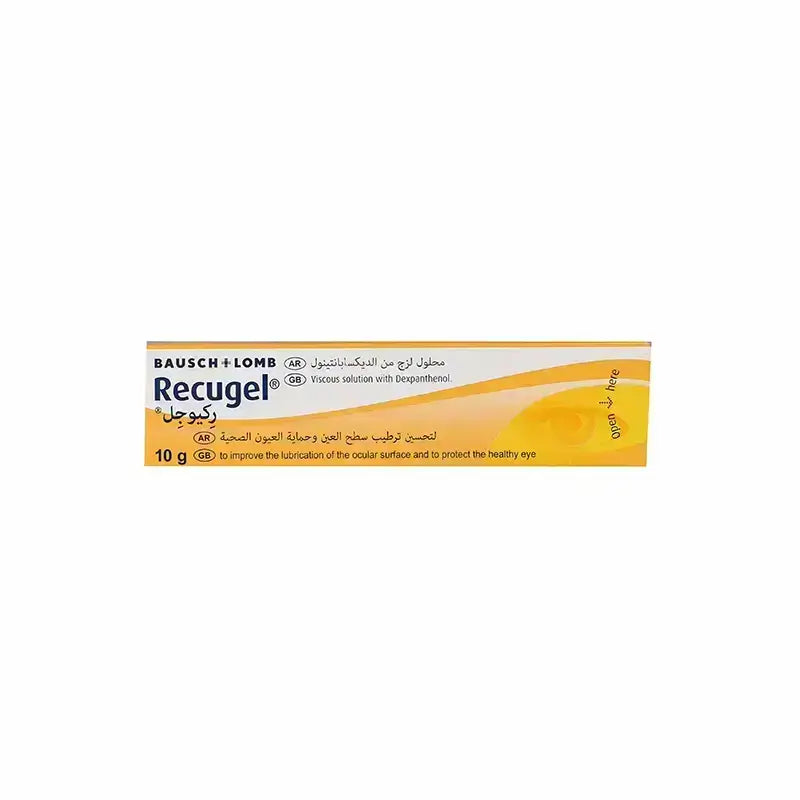 Recugel Eye Gel 10 g – Alsultan Pharmacy