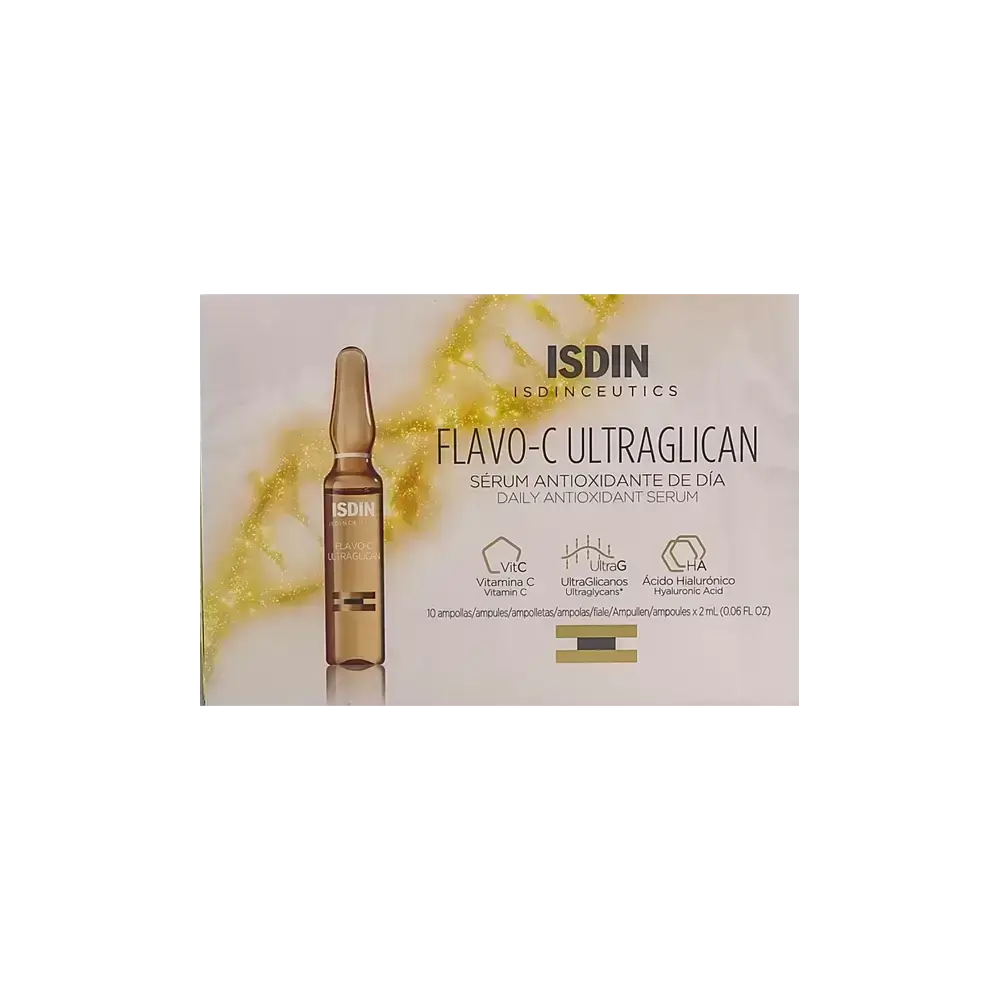 ISDIN Ceutics Flavo C Ultraglican Serum 10 Amp x 2 ml – Alsultan Pharmacy