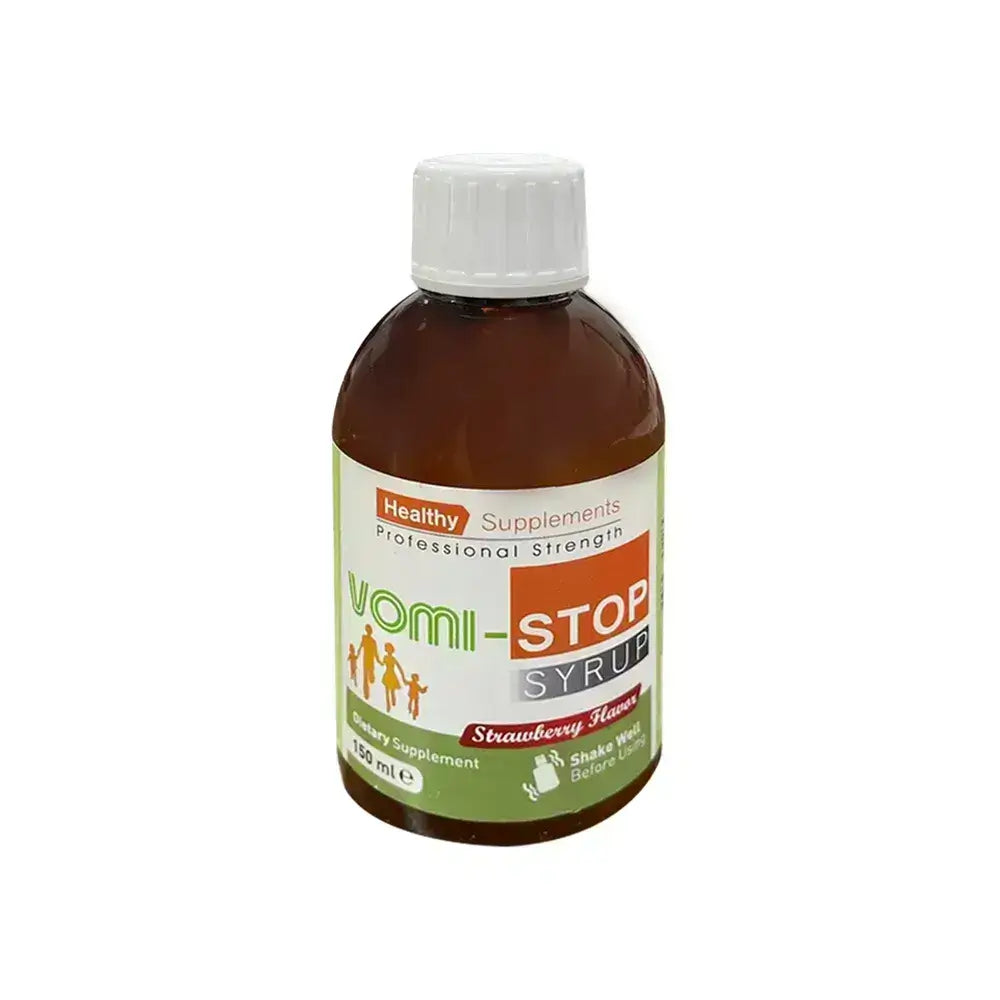 Vomi Stop Syrup Strawberry Flavor 150 ml – Alsultan Pharmacy