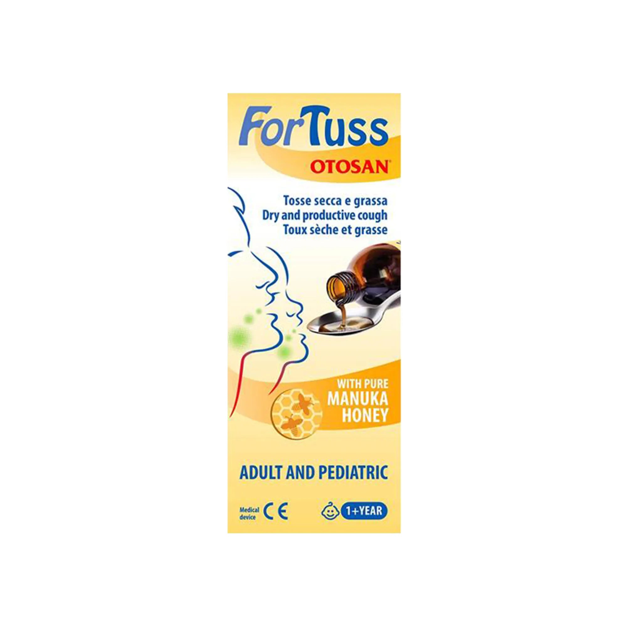For Tuss Otosan Syrup with Manuka Honey 180 g – Alsultan Pharmacy