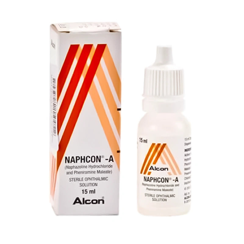 Naphcon A Eye Drops 15ml – Alsultan Pharmacy