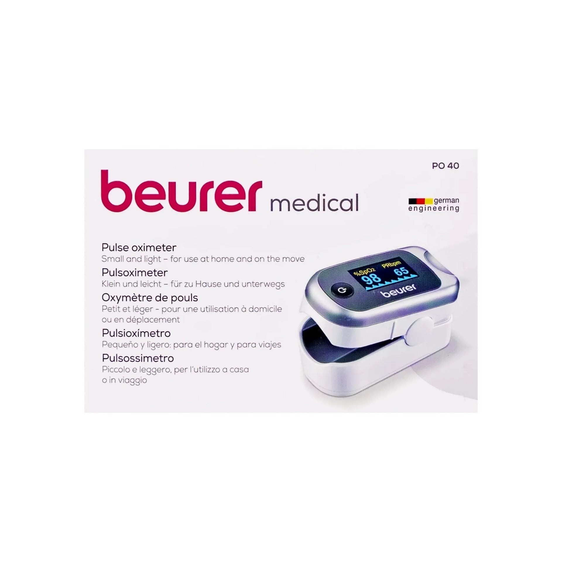 Beurer Pulse Oximeter Po 40 – Alsultan Pharmacy